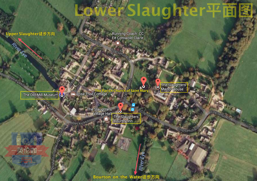 科兹沃尔德村庄之Lower Slaughter & Upper Slaughter